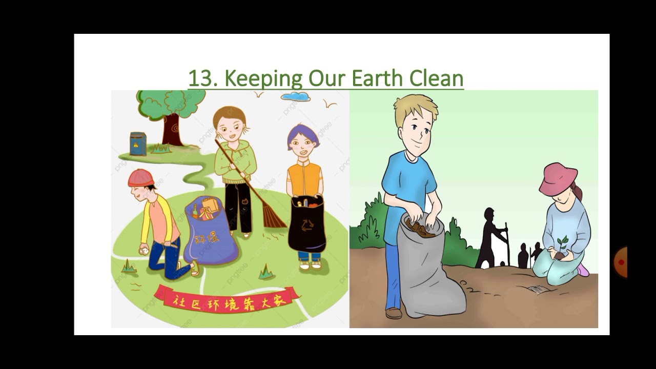 Class 4 //Science // Chapter- 13 // keeping Our Earth Clean - YouTube