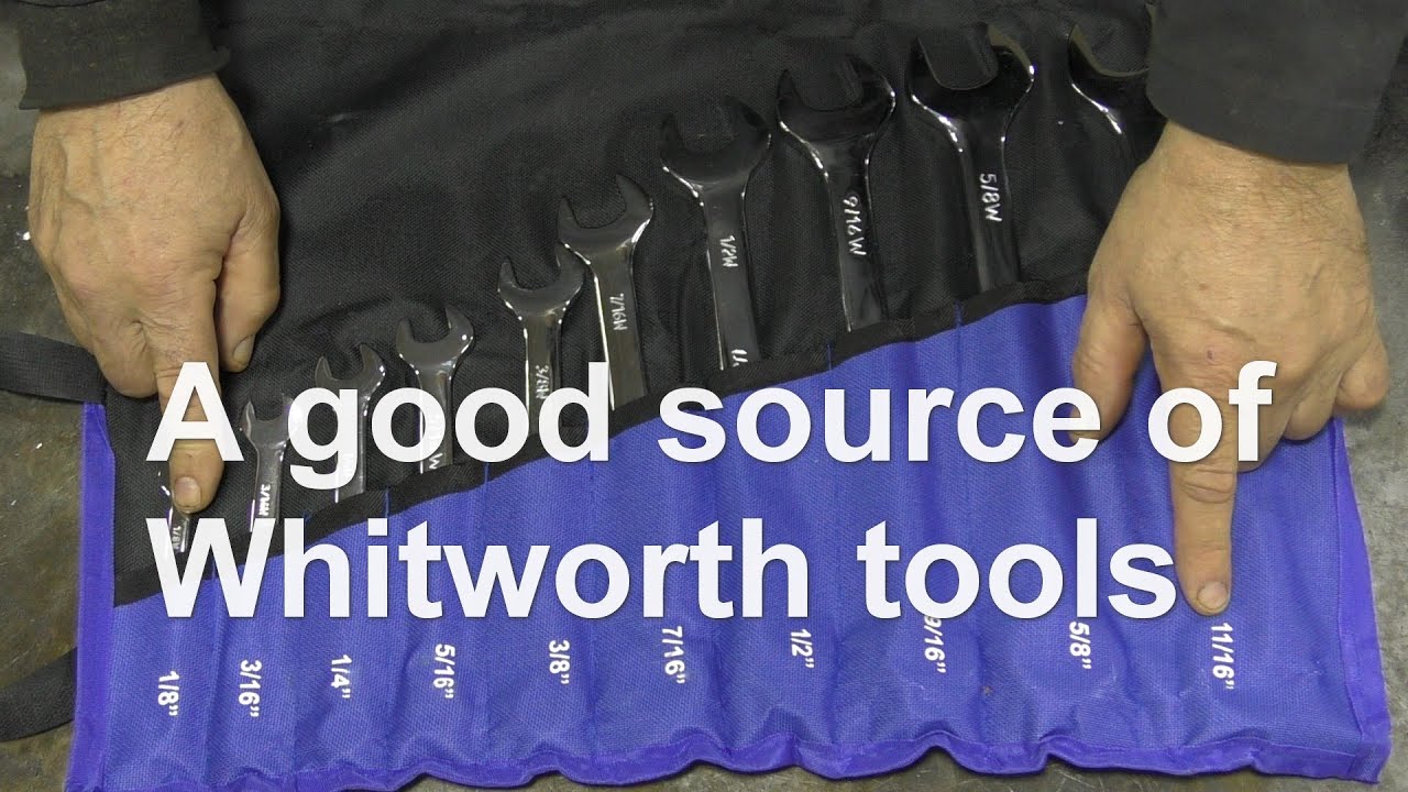 A good source of Whitworth tools - YouTube