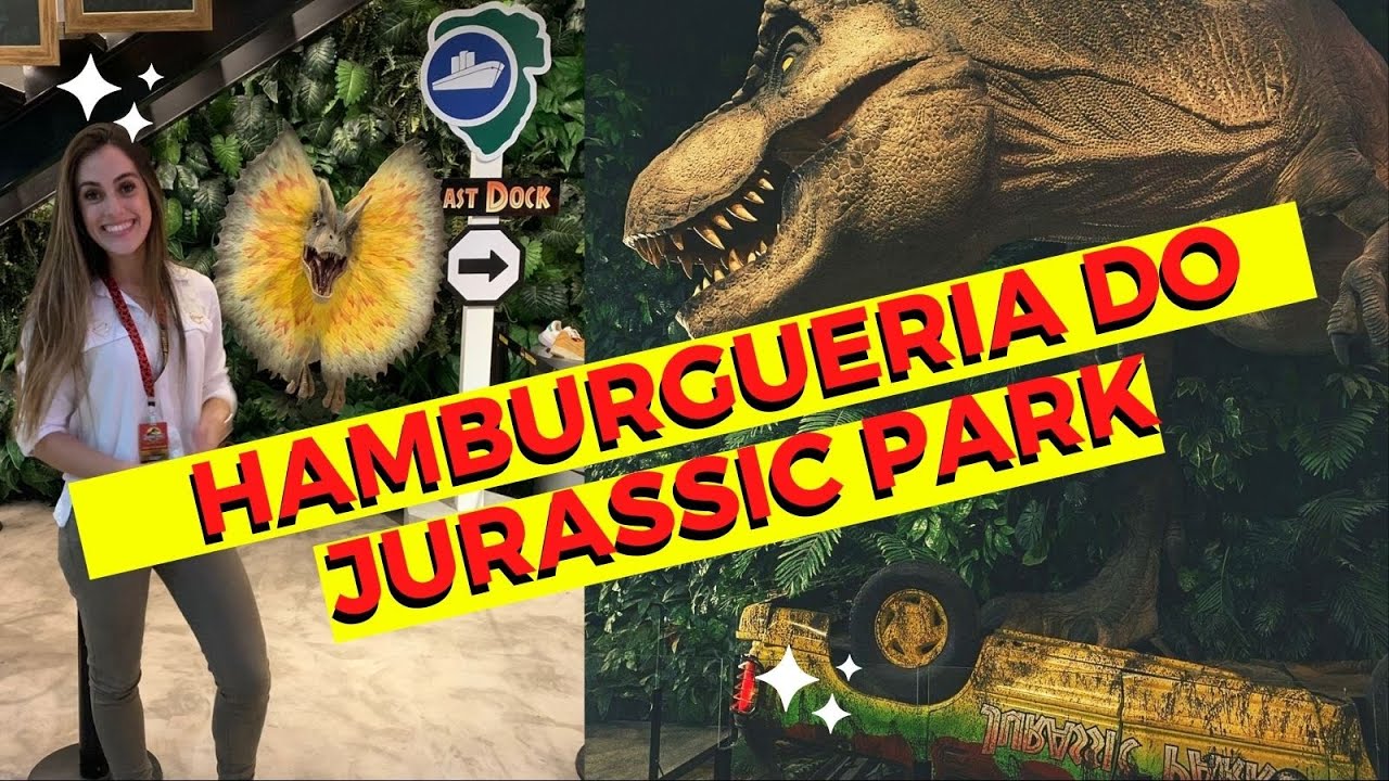 JURASSIC PARK BURGER : A Hamburgueria OFICIAL da UNIVERSAL STUDIOS ...