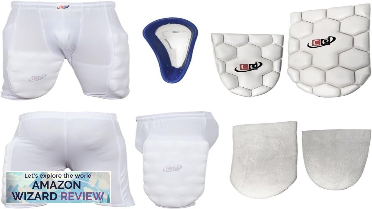 Cricket Batting Thigh Guards Protective Shorts with Groin Cup ...