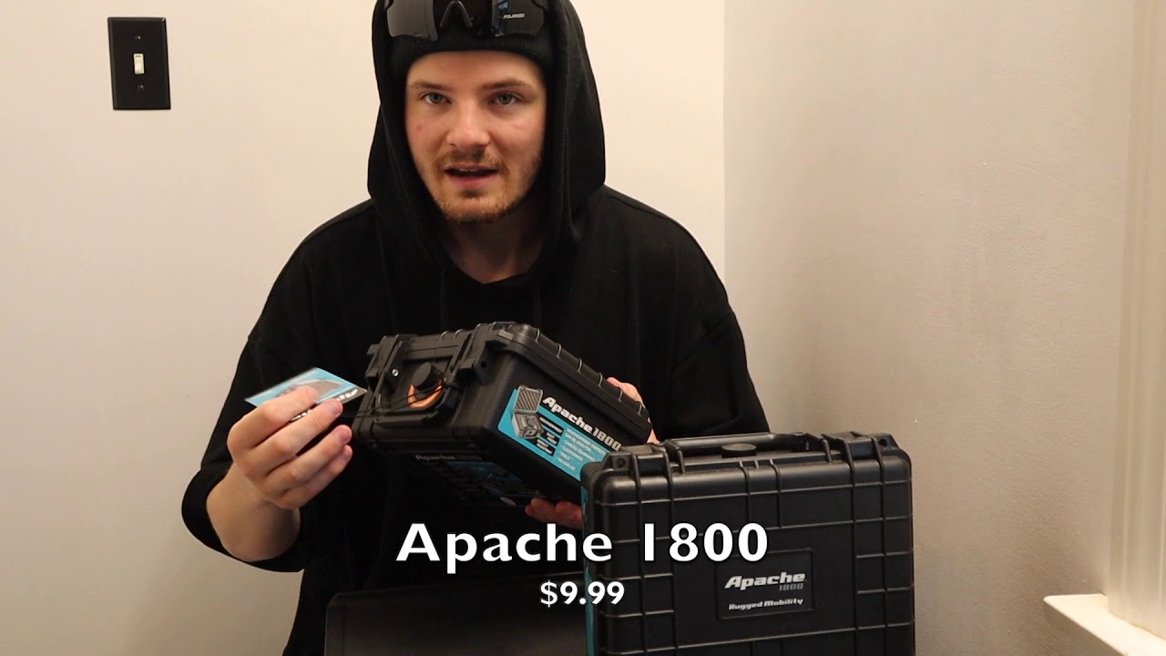 Harbor Freight Apache 1800 case [ better than Pelican? ] - YouTube