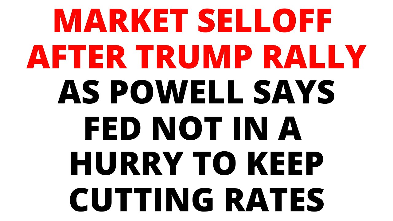 Powell Just Tanked the Market -Blindsided that Inflation was Transitory ...