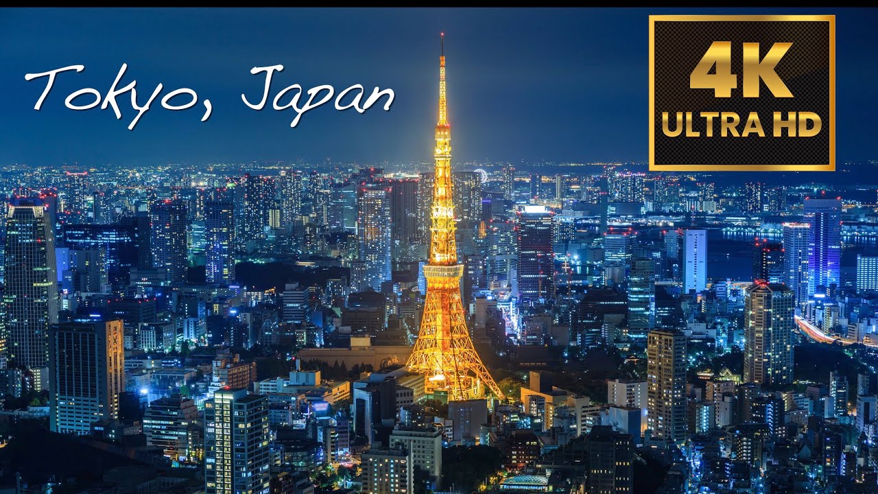 Tokyo at Night: Captivating 4K Wallpaper of the Beautiful City Lights ...