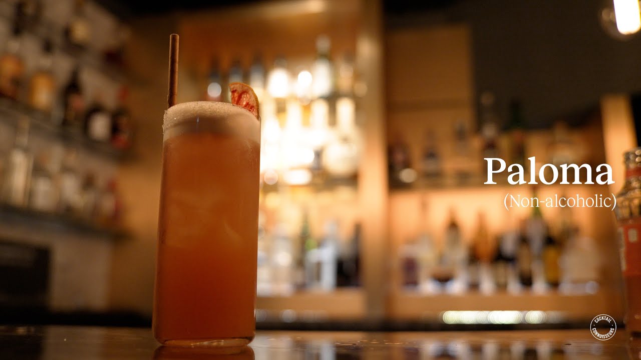 How to Make a Paloma (Non-alcoholic) | Cocktail Connoisseurs - YouTube