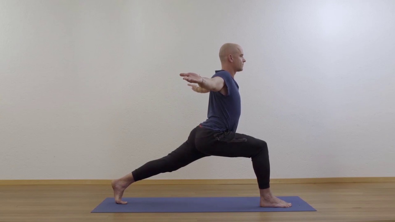 The Warrior Basic Series 7/10 - yoga-based workout for men - YouTube