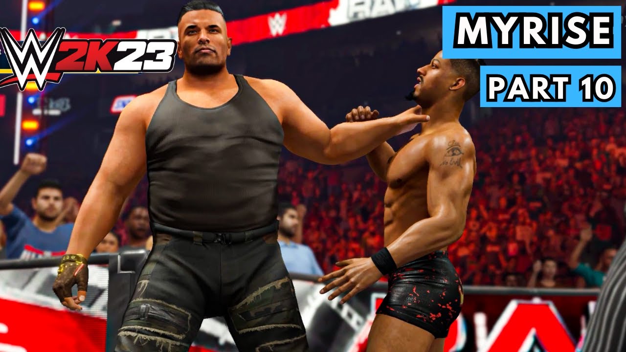 WWE 2K23 MyRise Walkthrough Gameplay Part 10 - Vanny (The Lock) (Legend Difficulty) - YouTube