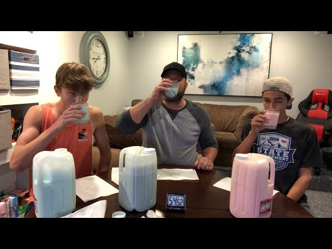 RAINBOW MILK CHALLENGE | #JustMeAndMy2Boyz