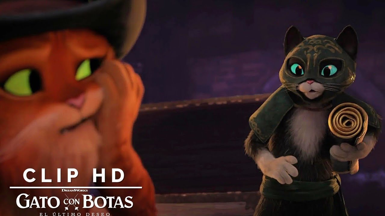 Kitty se reencuentra con Gato | El Gato con Botas: El último deseo ...