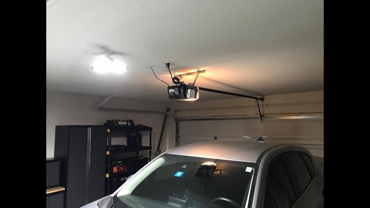 Liftmaster 823lm Remote Light Switch Amazon Review - YouTube