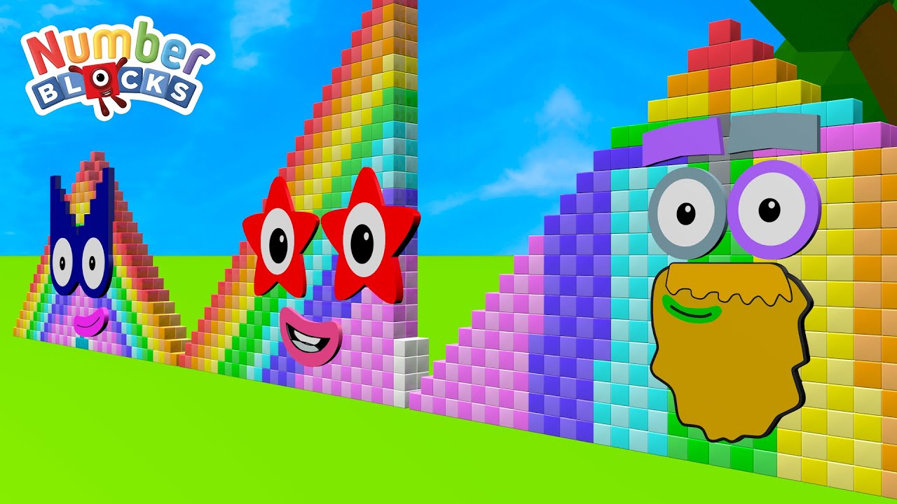 Numberblocks Cube Step Squad 715 - 710 - 779 Song - Learn to Count Big ...