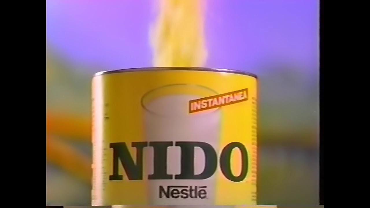 Comercial #64: Leche Nido de Nestlé (1988 - 60fps) - YouTube