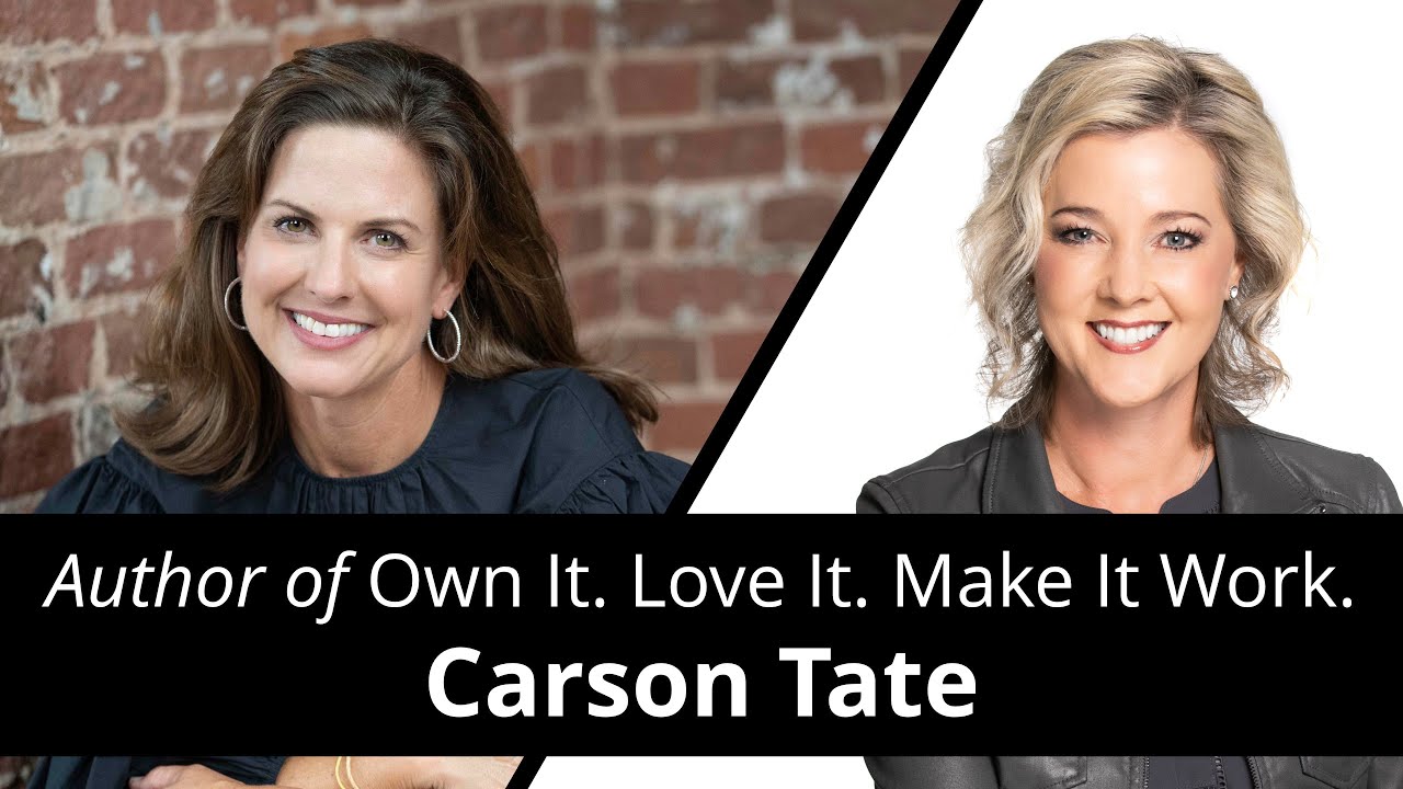 Make Your Job Work for You with Carson Tate - YouTube