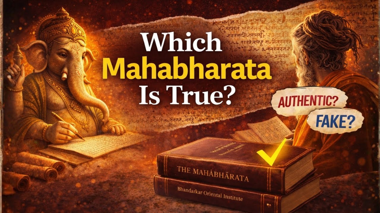 Preface: Which Mahabharata Is Authentic | Bhandarkar Edition Explained ...