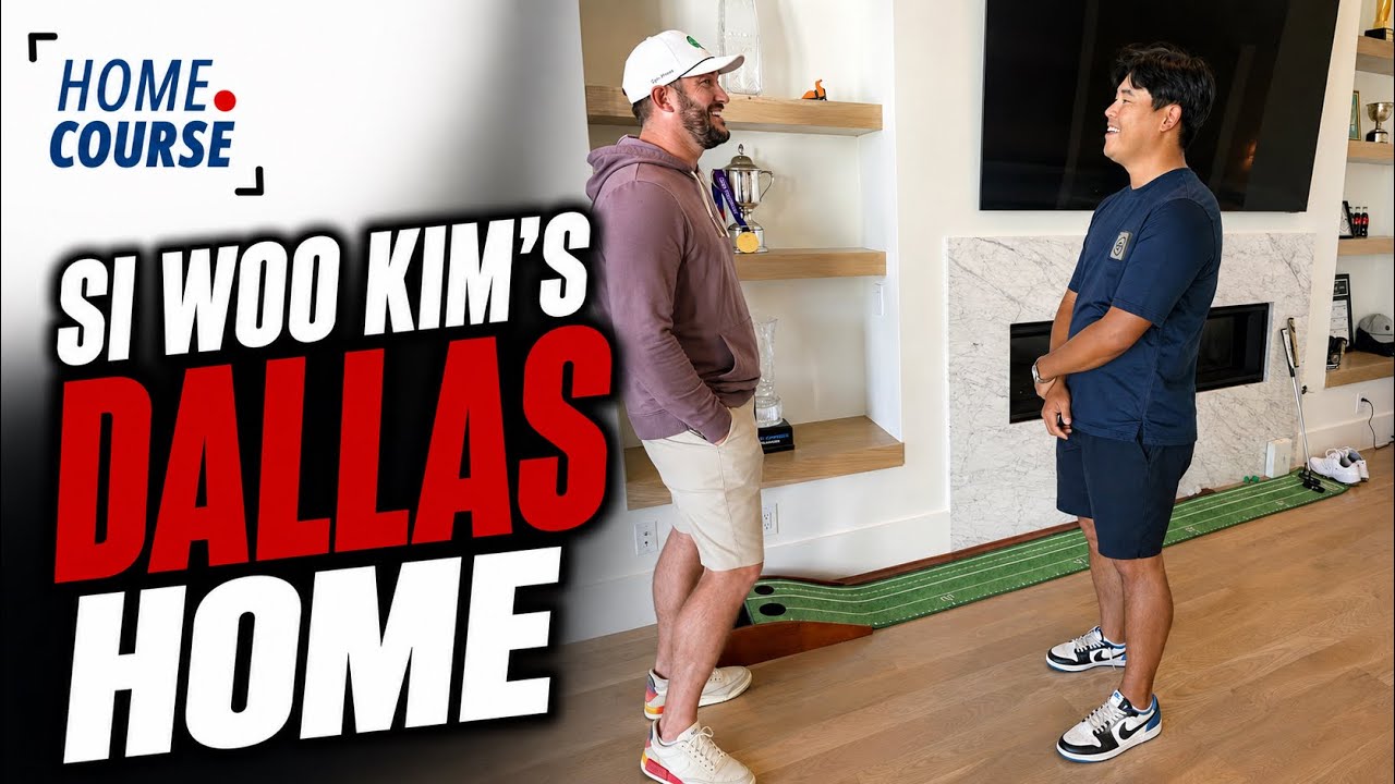 4X PGA Tour Champ Si Woo Kim’s Dallas Home - YouTube