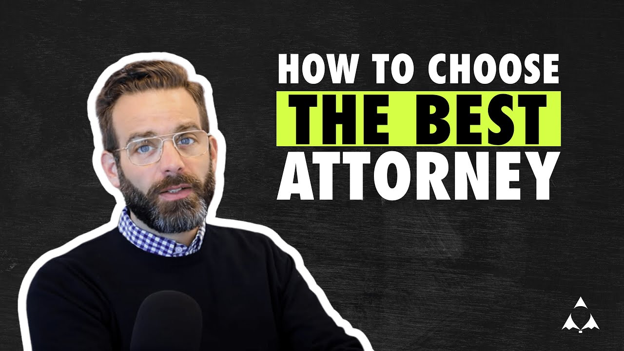 How to Choose an Attorney - YouTube