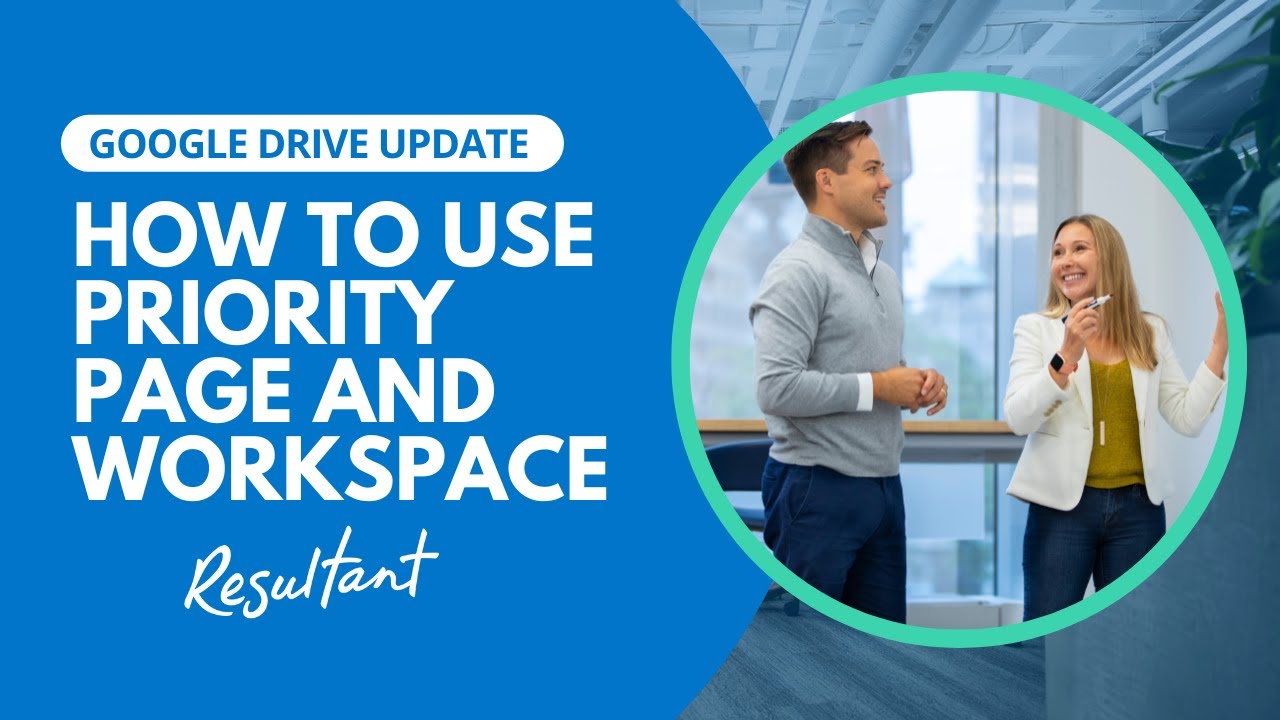 Tips for Using Priority Page and Workspaces In Drive - YouTube