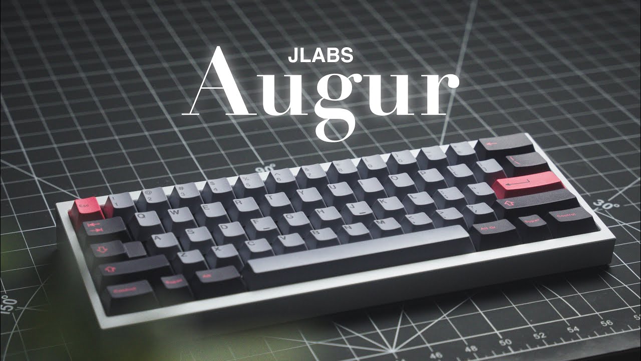 Luxury For A Reasonable Price - The Augur Keyboard - YouTube