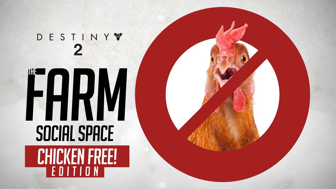 THE FARM SOCIAL SPACE - DESTINY 2 (A CHICKEN FREE EDITION) - YouTube