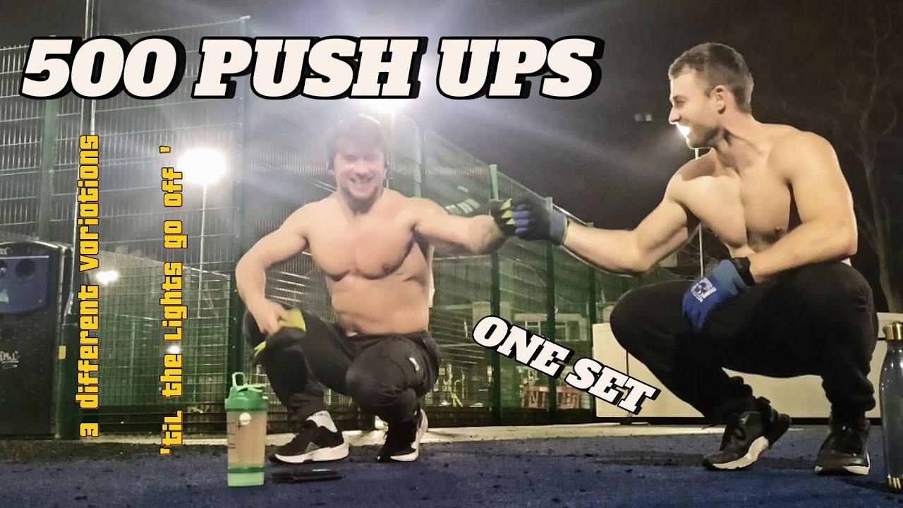 500 PUSH UPS. 3 different variations IN ONE SET with @KES92 - YouTube