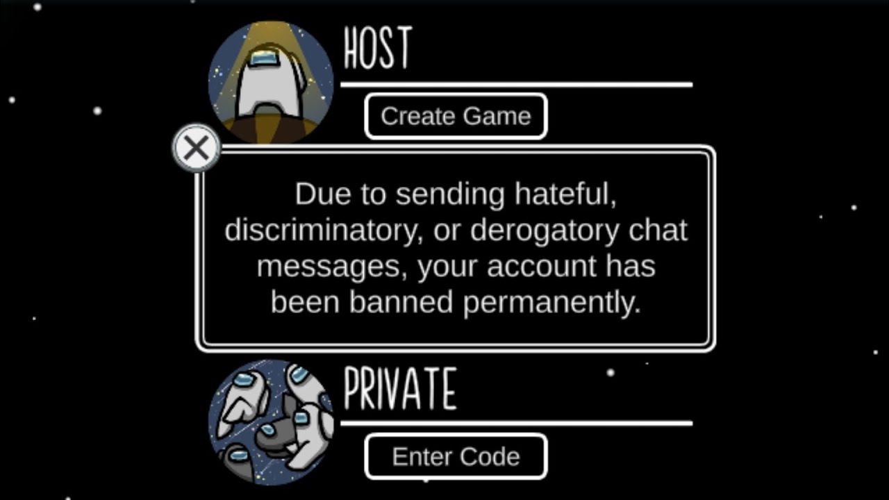 I Got Permanently Banned From Among Us For The 4th Time 🤦🏼‍♀️ - YouTube