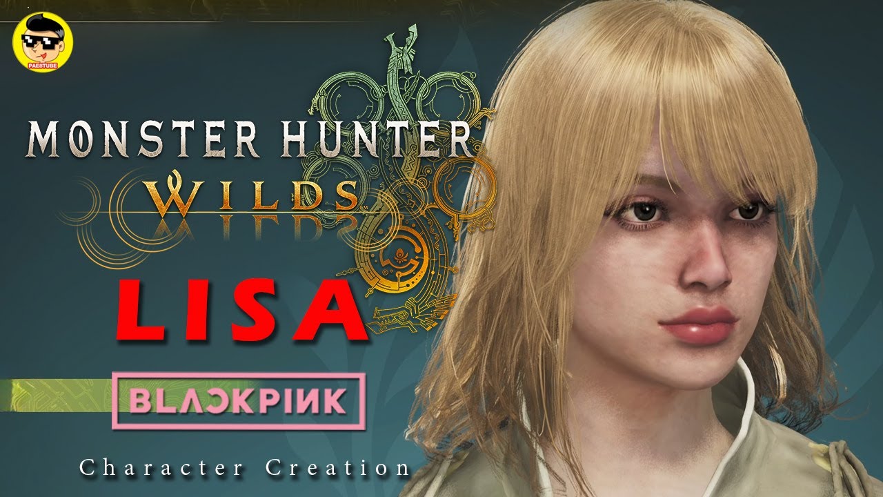 Monster Hunter Wilds - LISA BLACKPINK - Character Creation - Kpop ...
