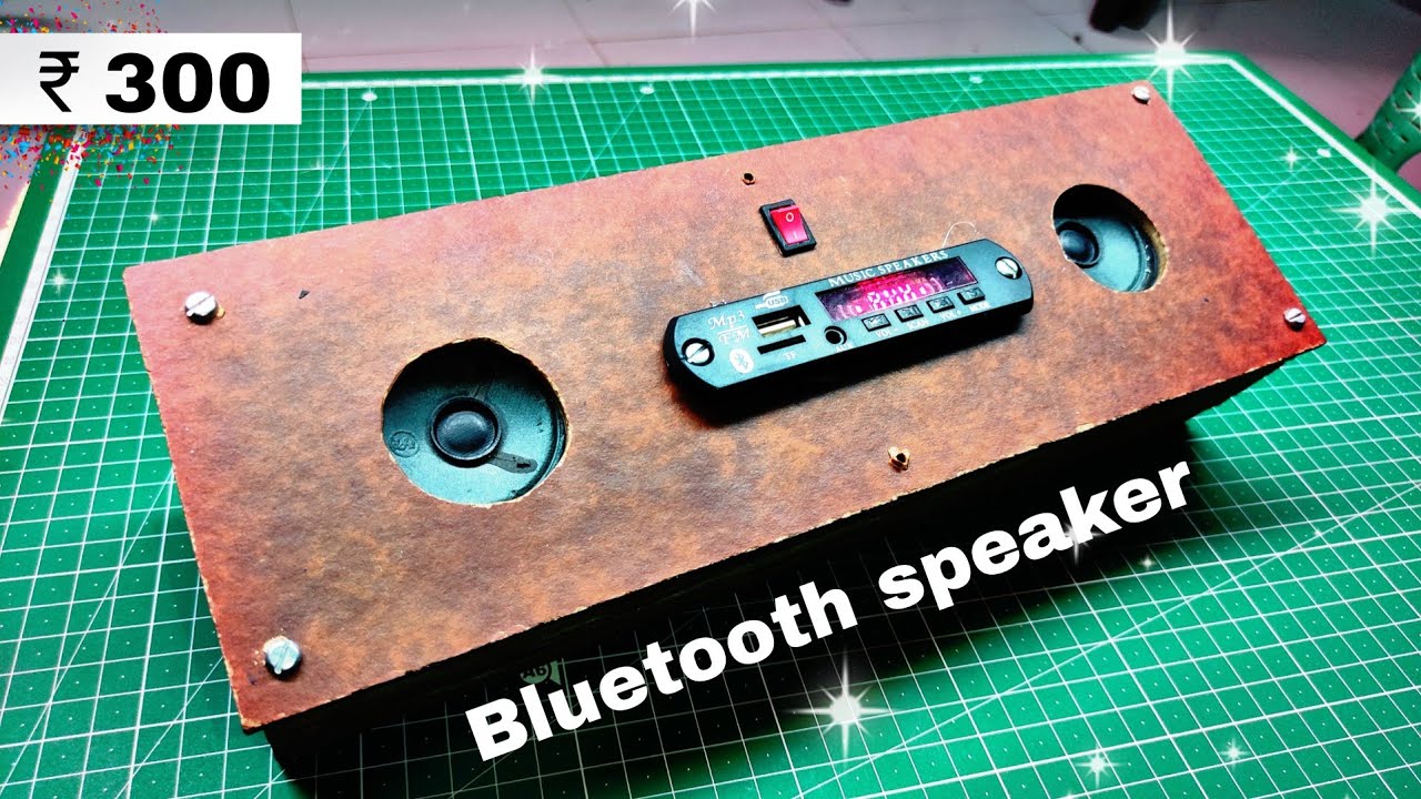 how to make bluetooth speaker at home diy bluetooth speaker tamil ...