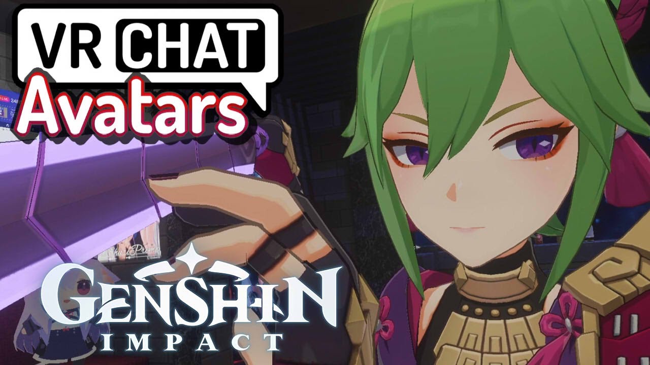 Kuki Shinobu Avatar Genshin Impact VRChat - YouTube