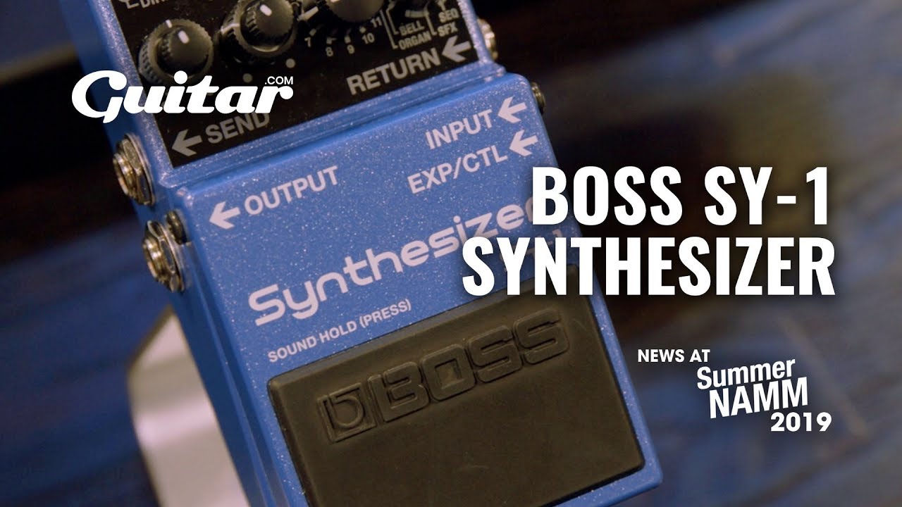 Boss's SY-1 Synthesizer has a plethora of tonal varieties #SNAMM2019 ...