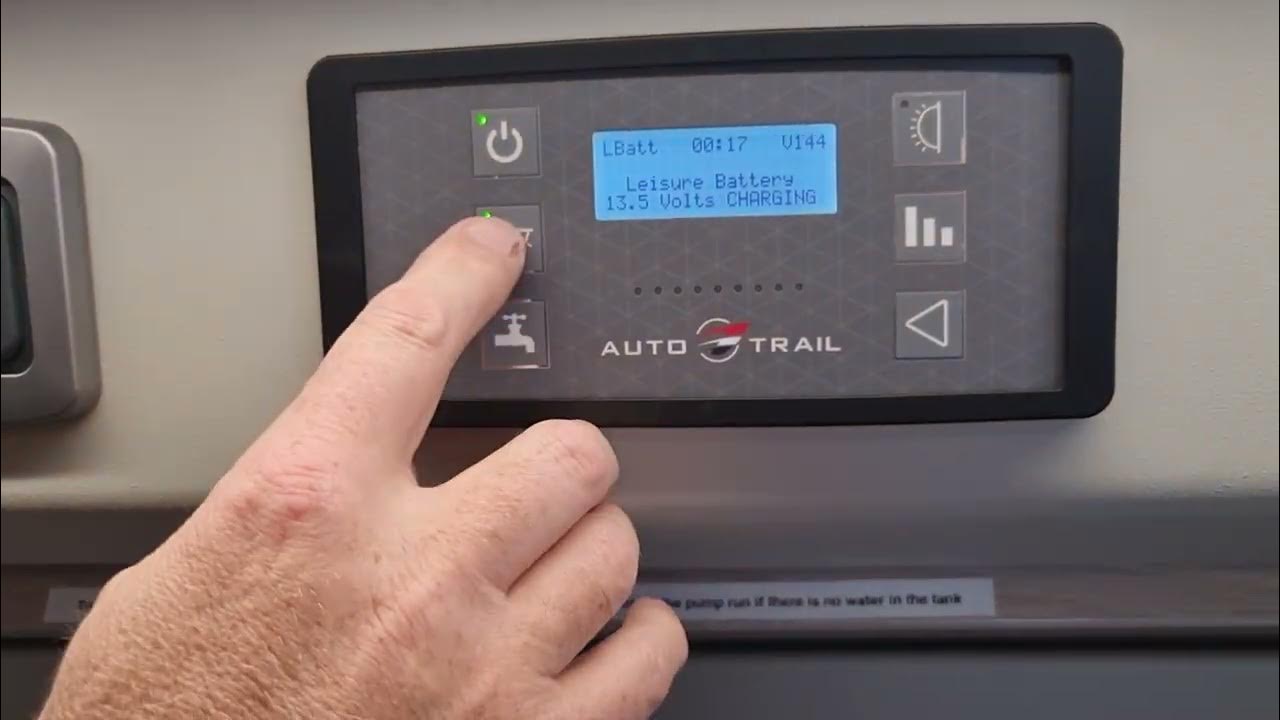 Campervan control panel guide - YouTube
