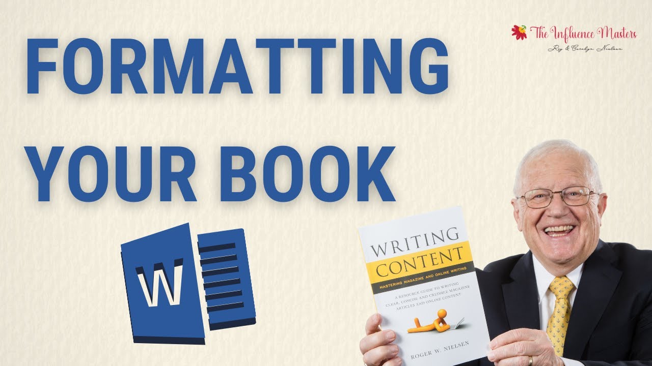 How to Format Your Book in Word (Tutorial on how to format your ...