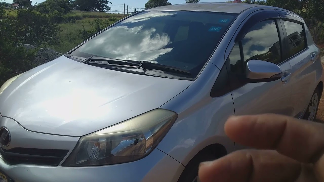 Toyota Vitz Comparison With Honda Fit Driver Comfort - YouTube