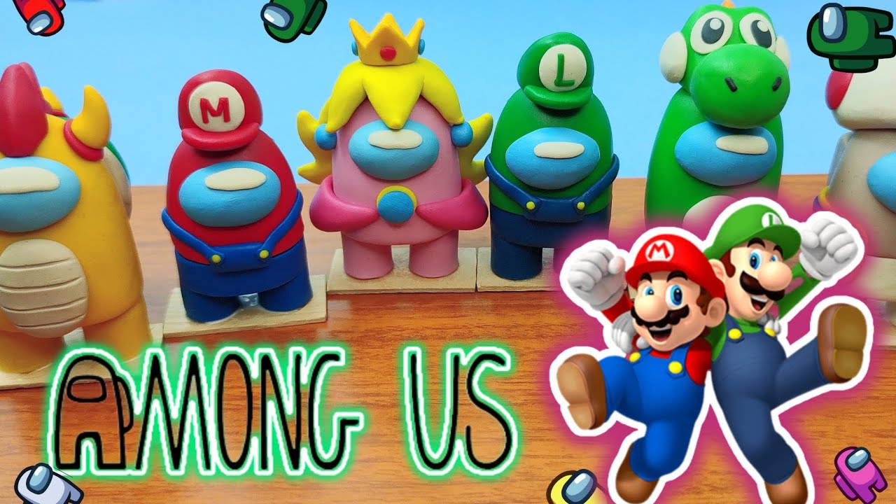 AMONG US + MARIO BROS - YouTube