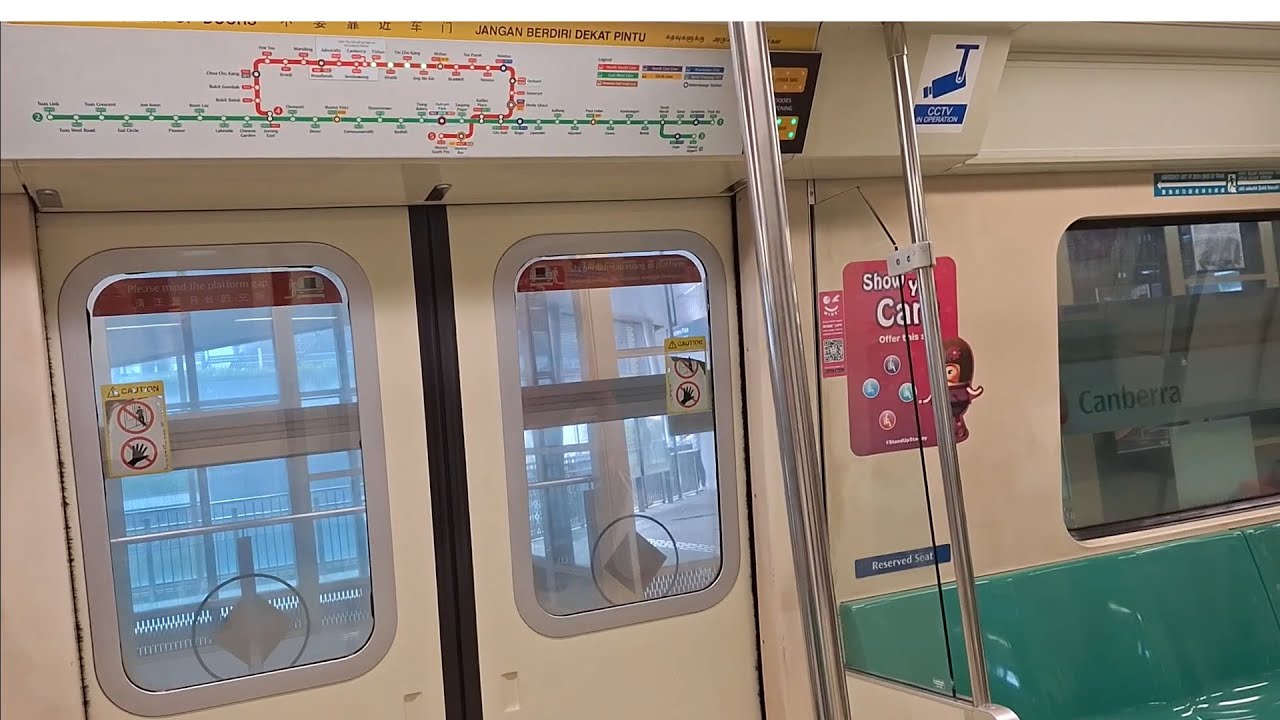 SMRT C651 [207/208]: Admiralty to Canberra - YouTube