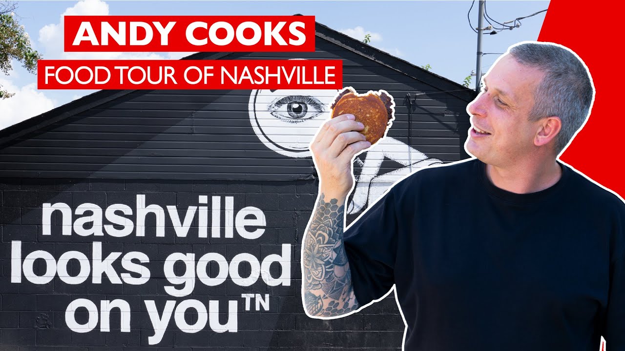 The best places to eat in Nashville! Andy Cooks Food Tour - YouTube
