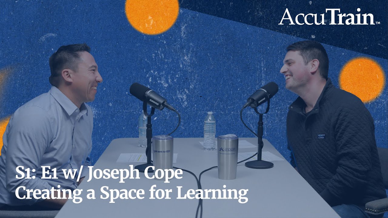 Creating a Space for Learning w/ Joseph Cope - YouTube