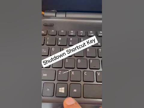 Shutdown Shortcut Key || Computer Shortcut Keys #shortcutkeys #shortcut #exceltutorial - YouTube