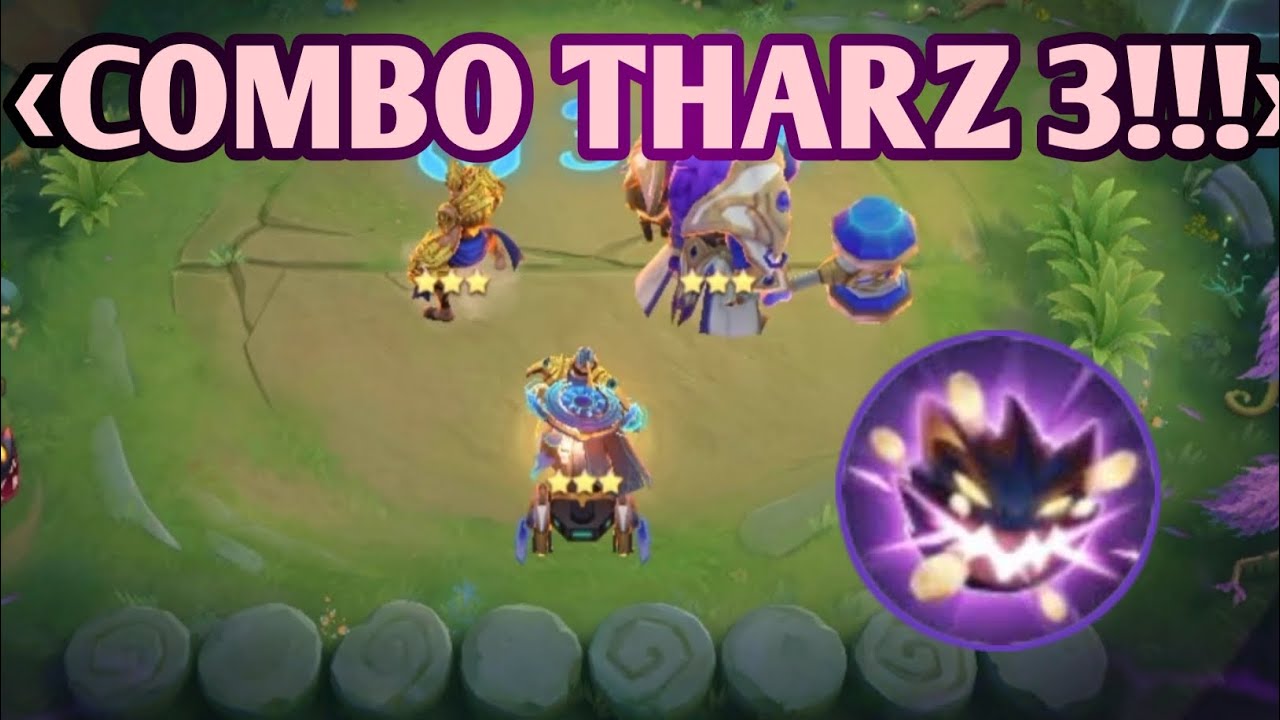 COMBO THARZ 3!!! GORD GUARDIAN MAGIC CHESS MOBILE LEGENDS - YouTube