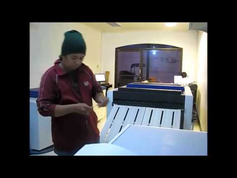 Amsky thermal CTP machine - YouTube