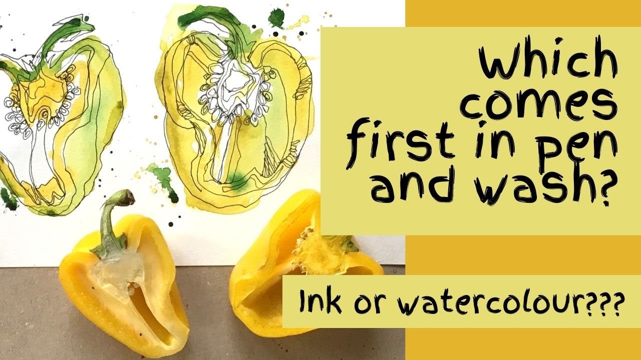 Which Comes First In Pen And Wash Ink Or Watercolour YouTube Which Comes First In Pen And Wash Ink Or Watercolour YouTube