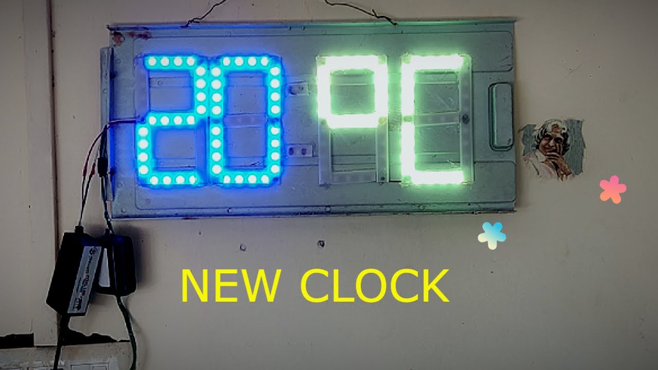 HAW TO MAKE NEW PIXEL LED CLOCK - YouTube
