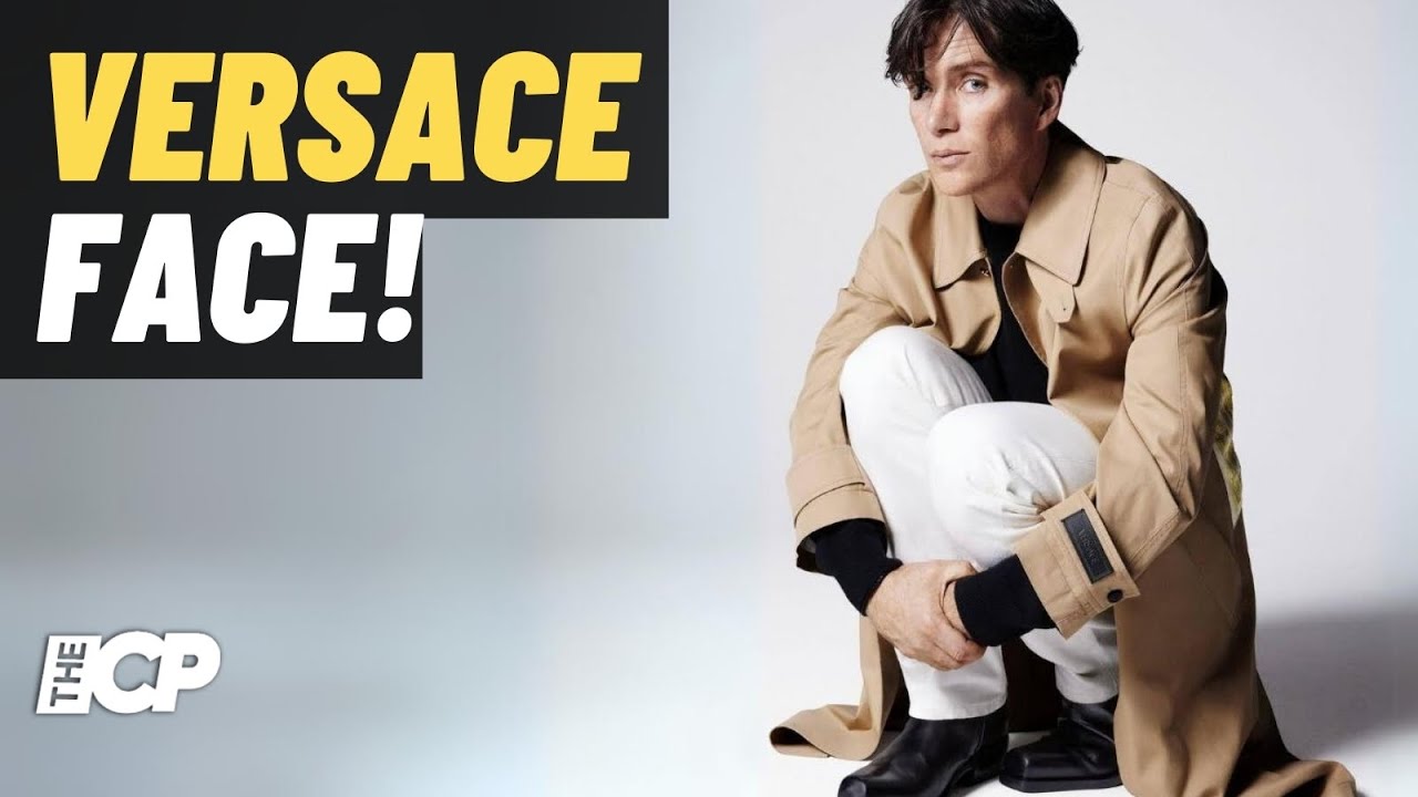 Cillian Murphy becomes the new face of Versace - The Celeb Post - YouTube