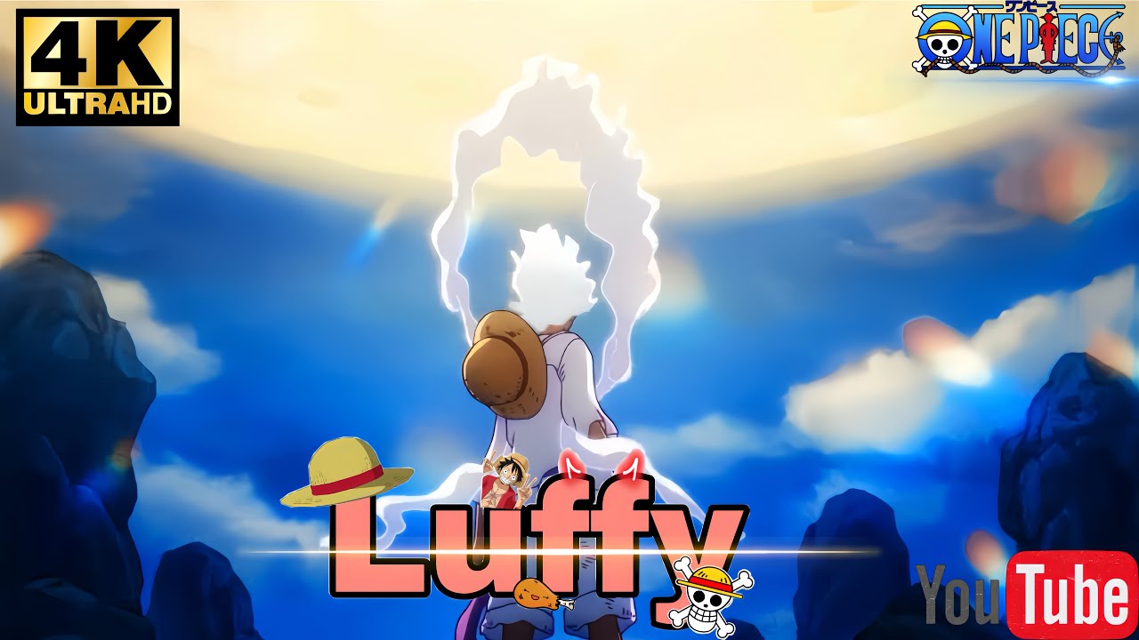 Luffy transforms into Gear 5 ||English Dub|| [4K60] (Onepiece) - YouTube