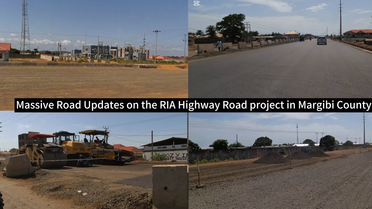Liberia 2025 Massive Road updates on the RIA Highway Road from the ...