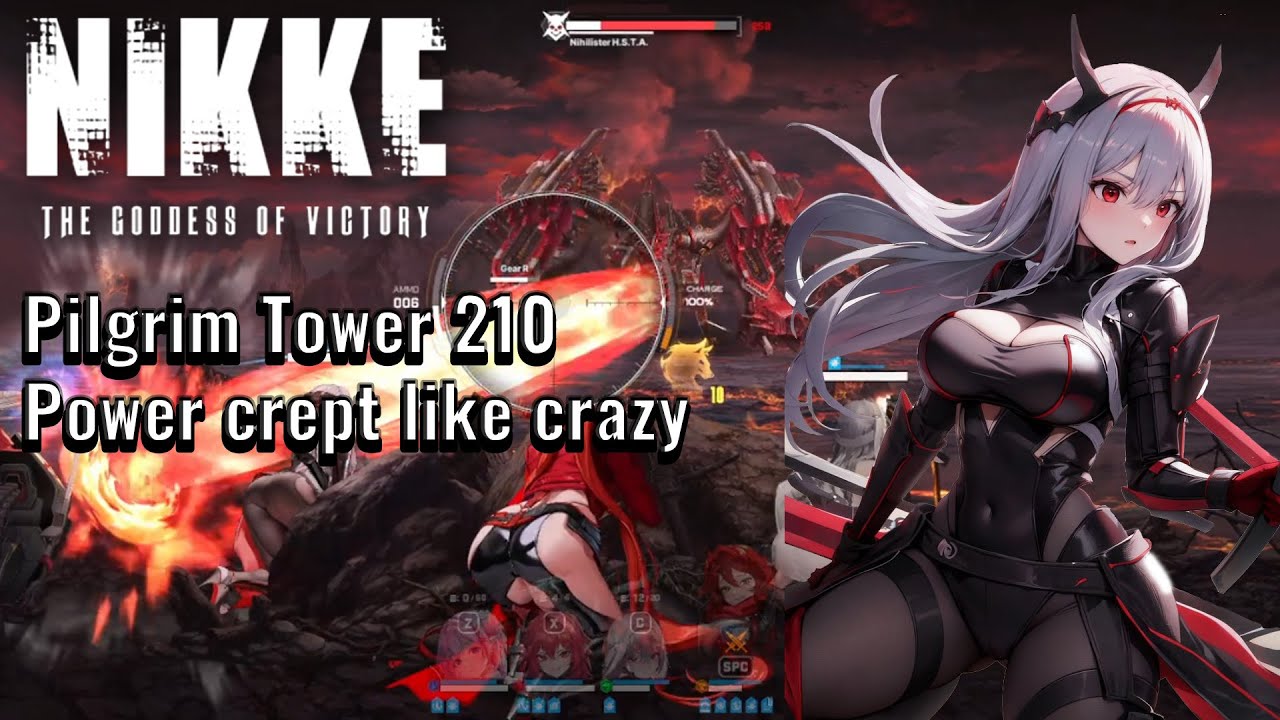 NIKKE Goddess of Victory - Pilgrim Tower 210 - Pilgrim Powercreep in a ...