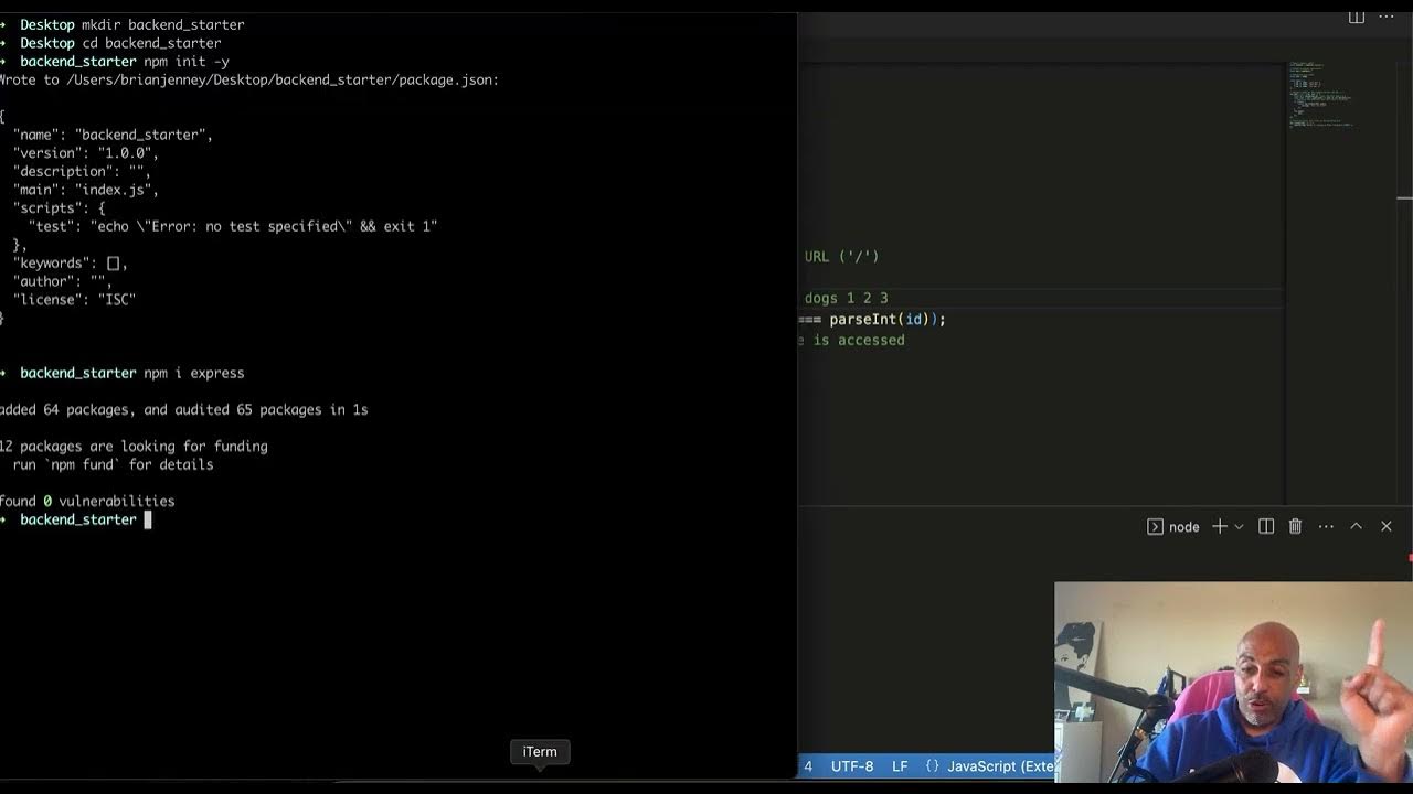 Back End for Beginners: Connect Your Front End to your own API - YouTube