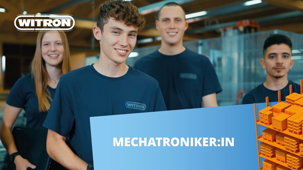 Mechatroniker:in | Deine Ausbildung bei WITRON - YouTube
