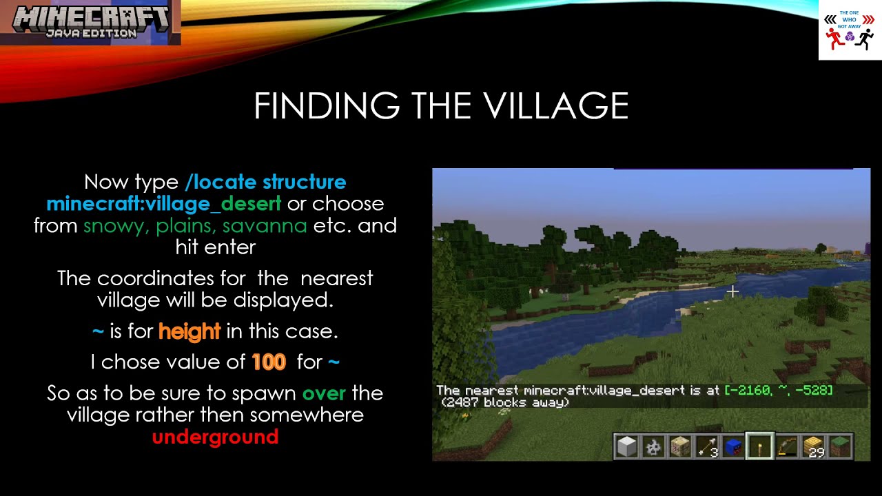 Minecraft 1 19 Java PC How To Teleport To The Nearest Village YouTube minecraft-1-19-java-pc-how-to-teleport-to-the-nearest-village-youtube