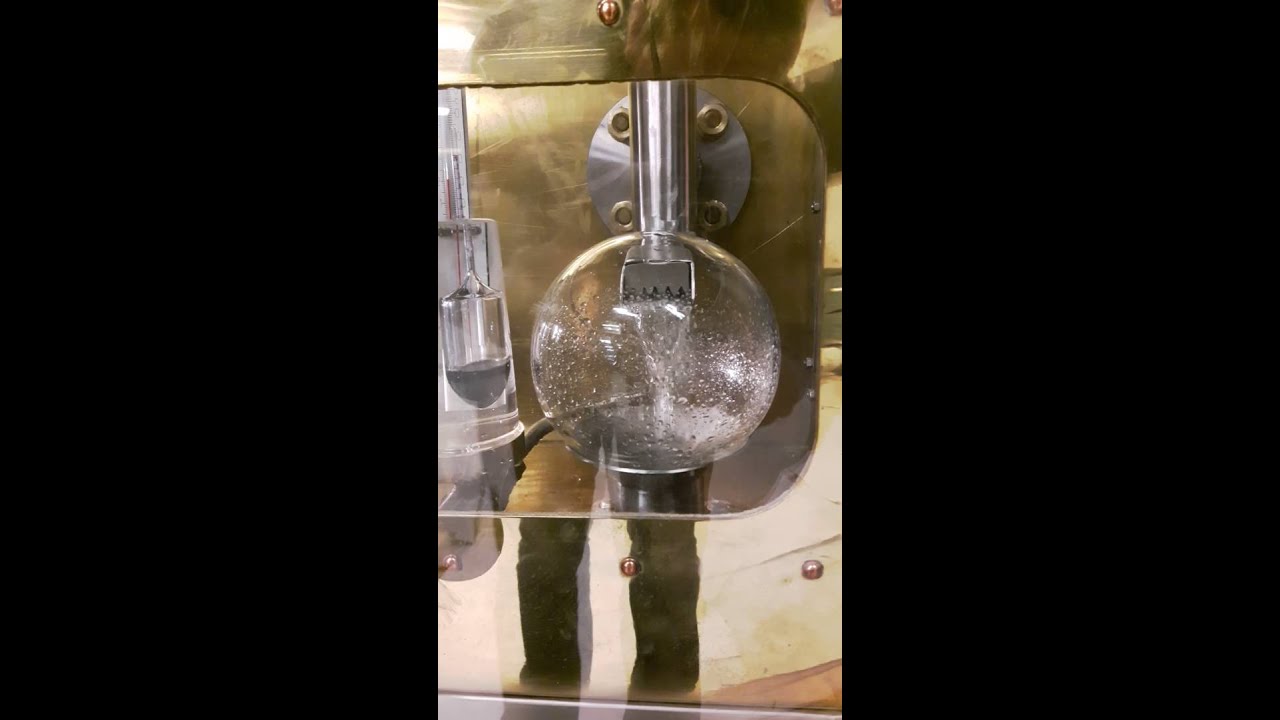 Second distilling run - YouTube