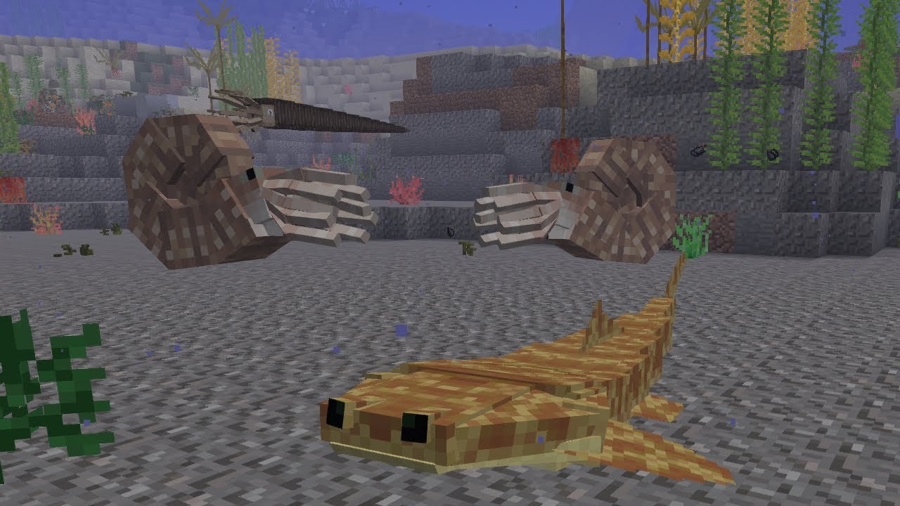 EVERY PREHISTORIC CREATURE AND SPAWNABLE MOB | PREHISTORIC NATURE MOD ...