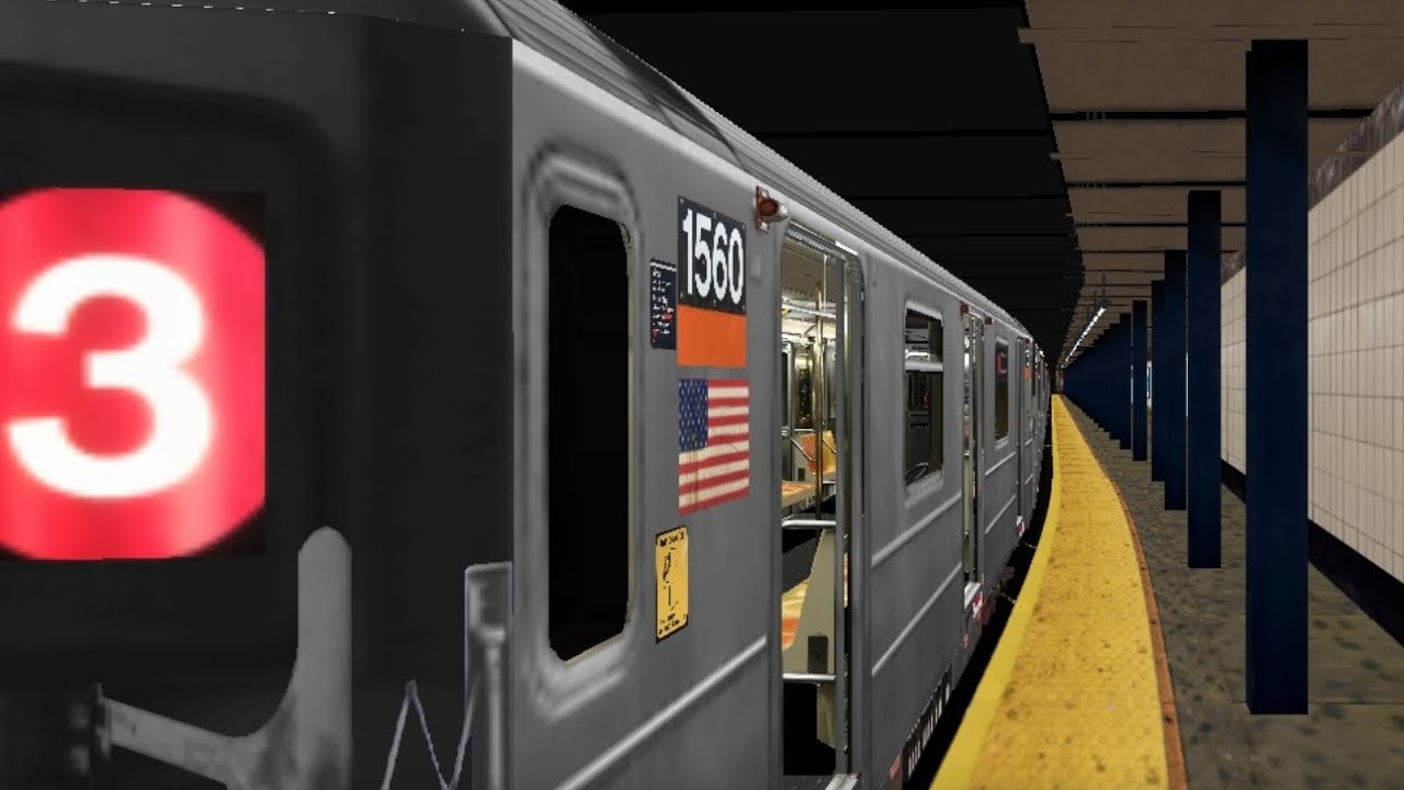 Hmmsim 2 Action: Manhattan Bound (2)&(3) Train at Borough Hall (R142 ...